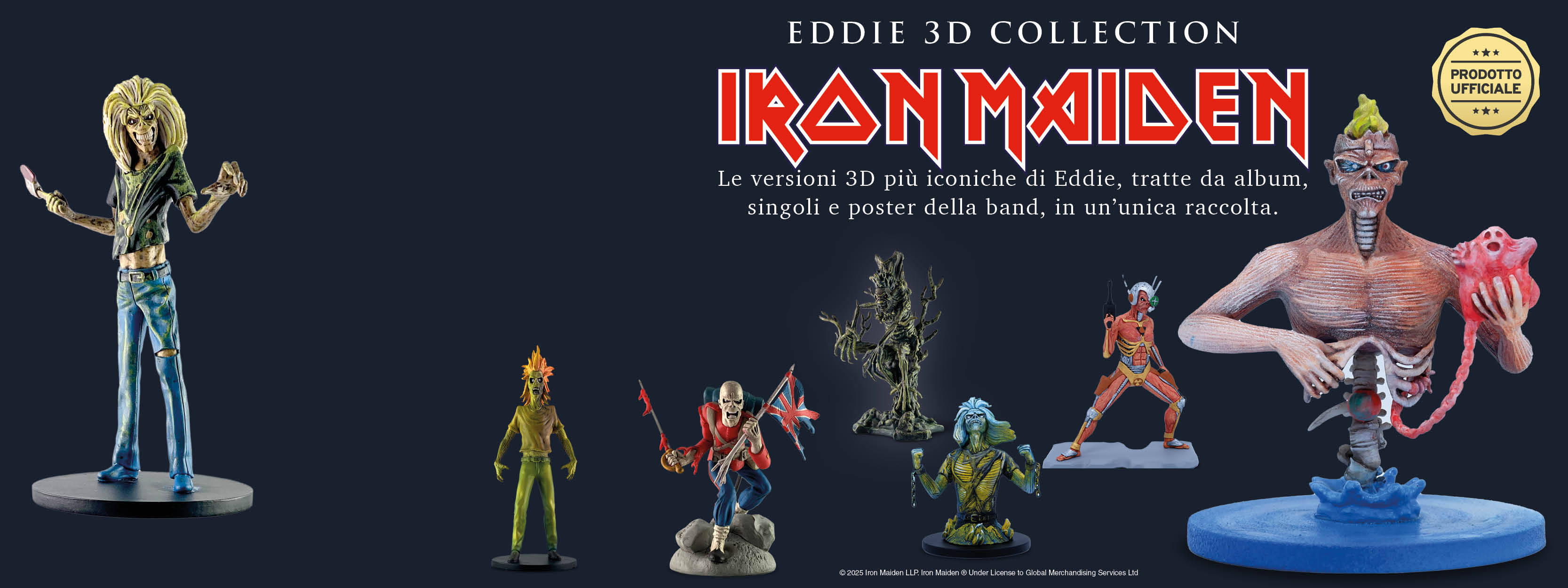 Eddie 3D Collection - Iron Maiden | Centauria
